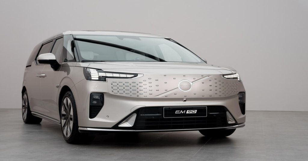 Volvo Cars Unveils new Fully Electric EM90 Premium Multi Purpose Vehicle - Muizz Technology